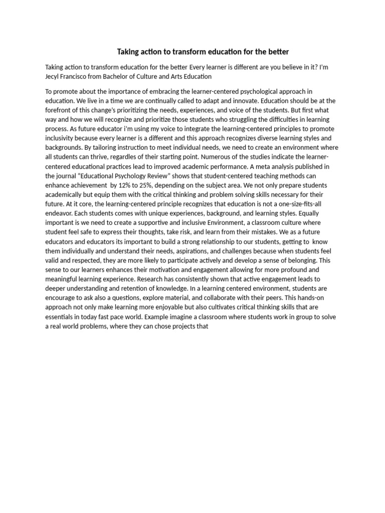 Taking-action-to-transform-education-for-the-better | PDF