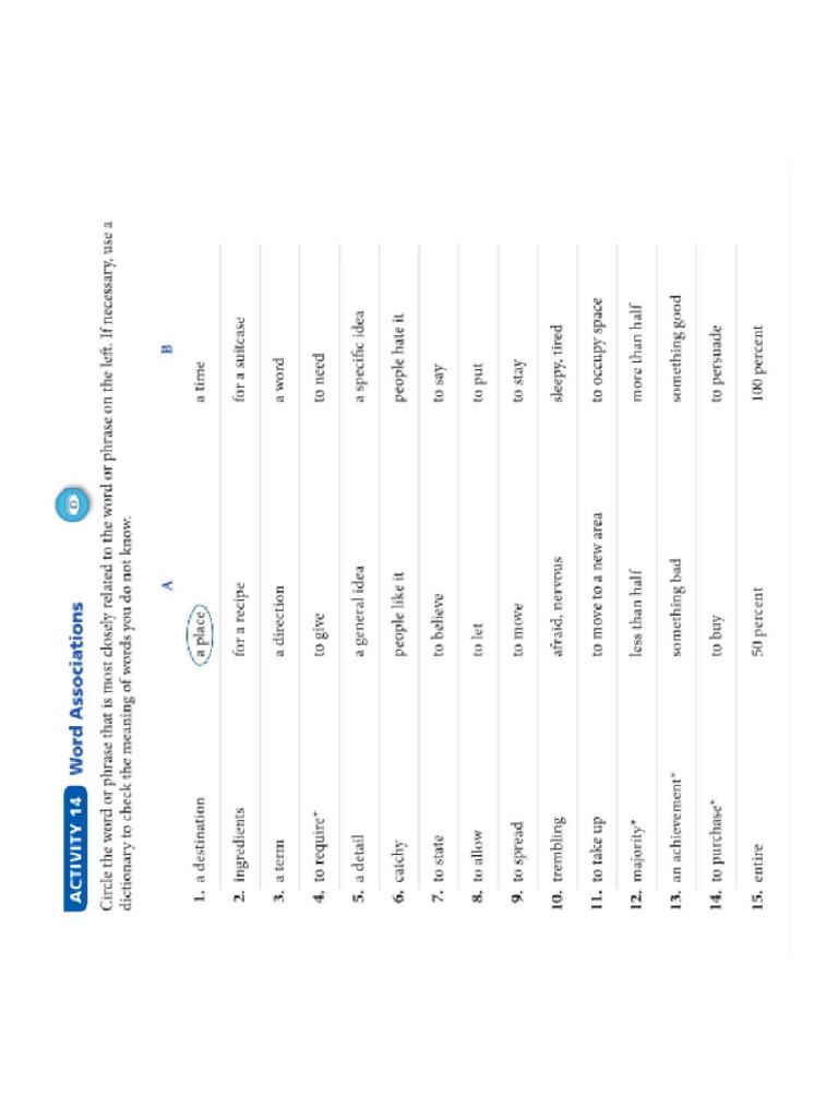 Level2 Unit 1 Activity14 | PDF