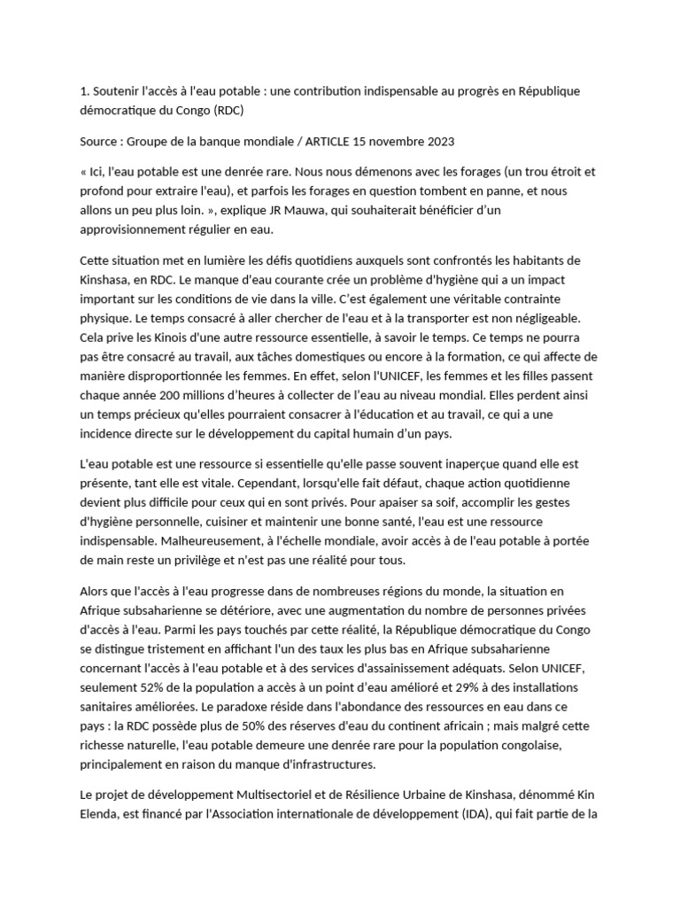 Etat de La Question | PDF