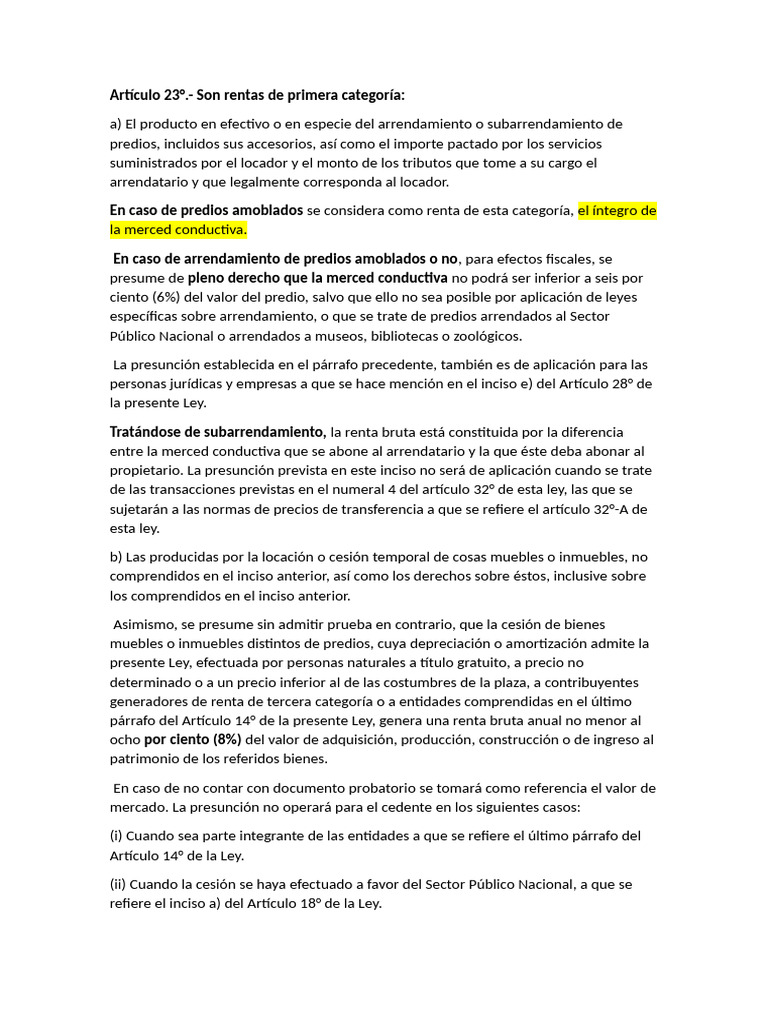 Artículo 23 | PDF