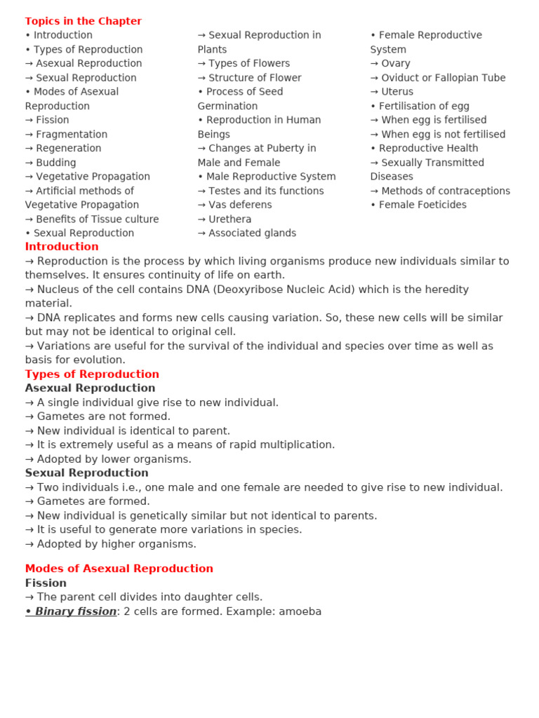 How Do Organisms Reproduce | PDF