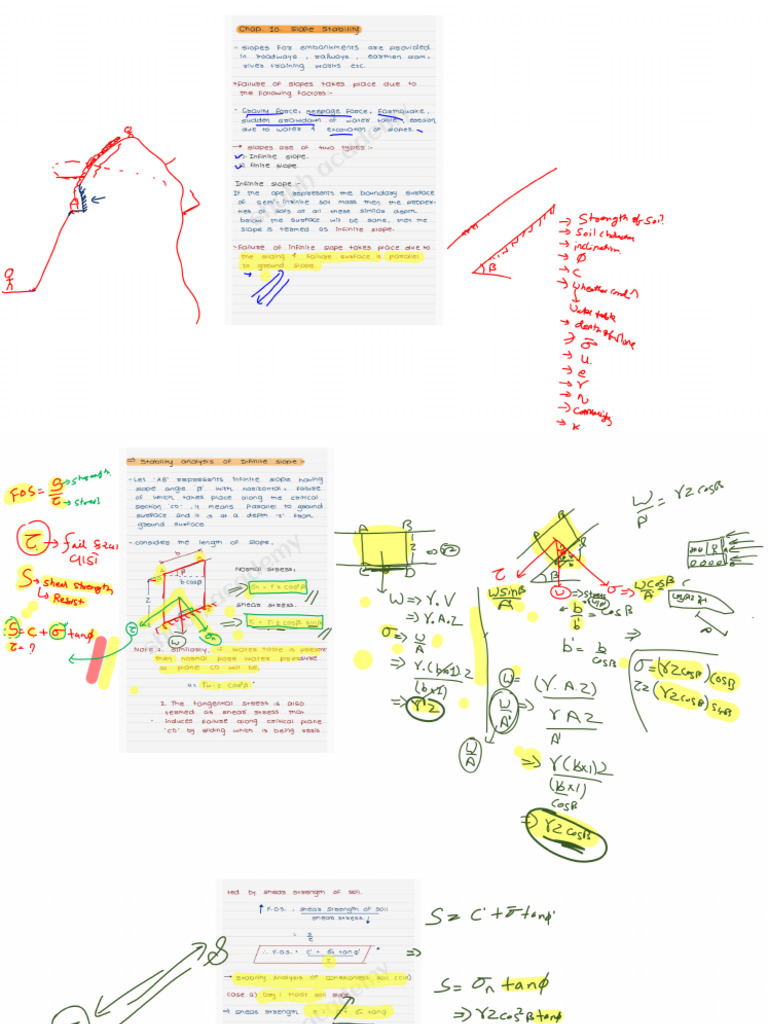 Geotech Lecture 22 Slope Stability | PDF
