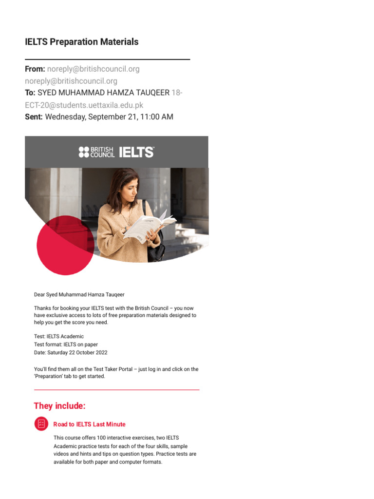 IELTS Preparation Materials | PDF