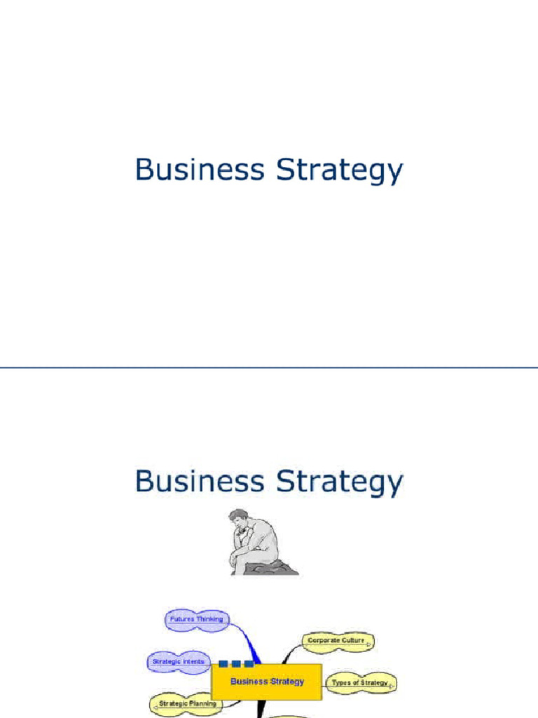 Business-Strategy Types | PDF