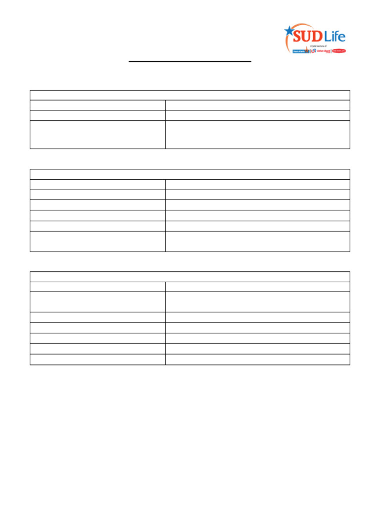 PM JJ by Claim Intimation Cum Discharge Form | PDF