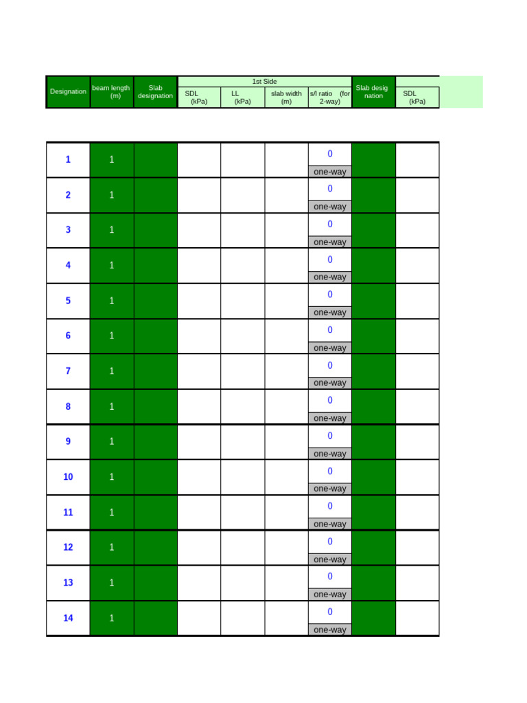 Beam Designer Template | PDF
