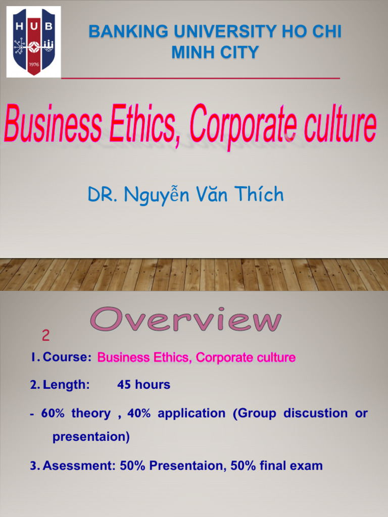 Chapter 1- Overview of Ethics | PDF Chapter 1- Overview of Ethics | PDF