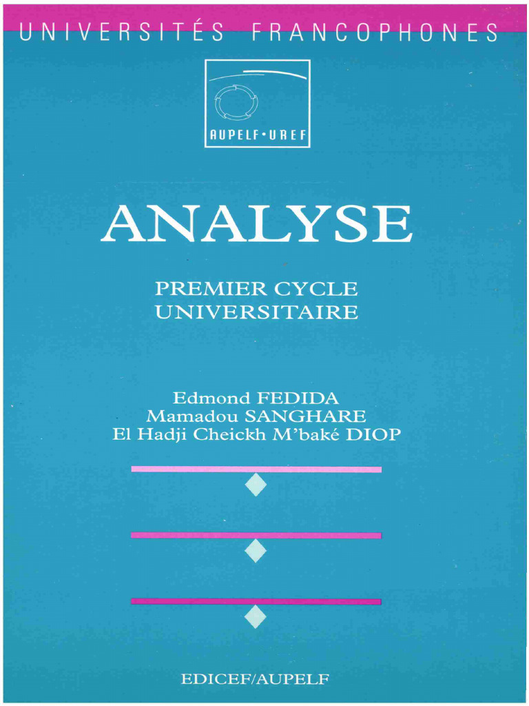 Analyse Saliou 1 | PDF