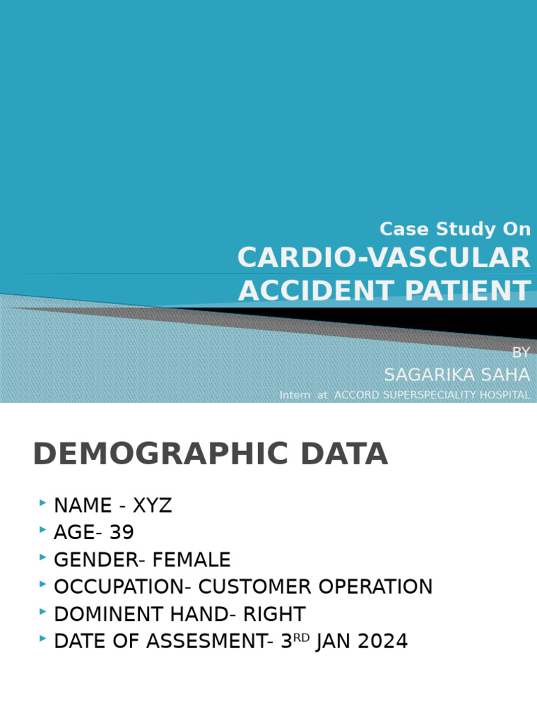 Case PRESENTATION On CVA | PDF