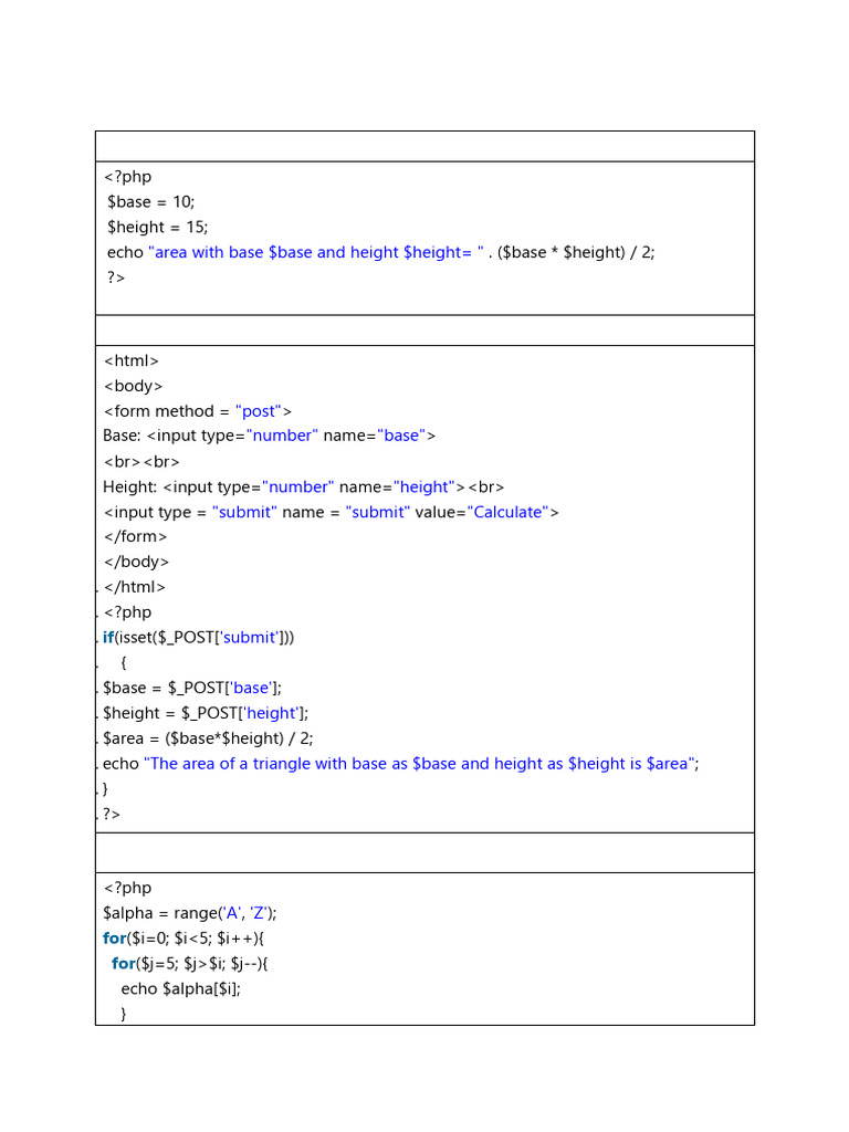 PHP Extra Program | PDF