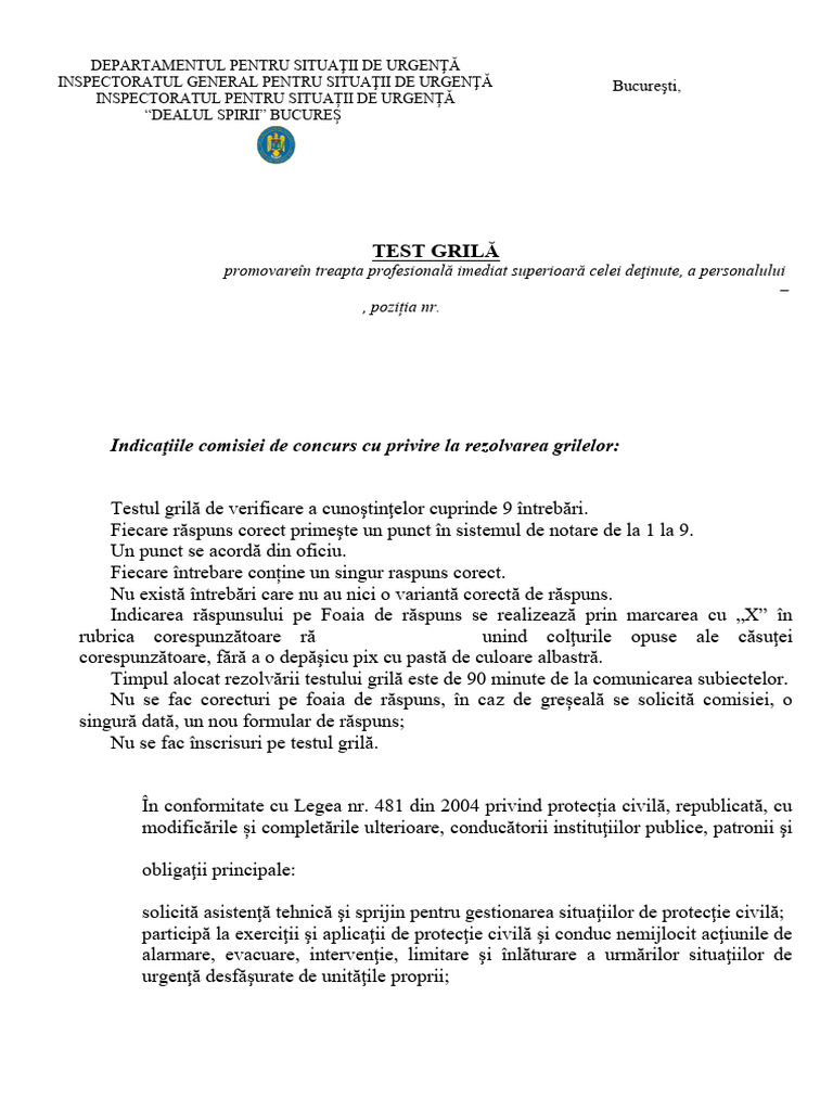 Subiecte Varianta 136 | PDF