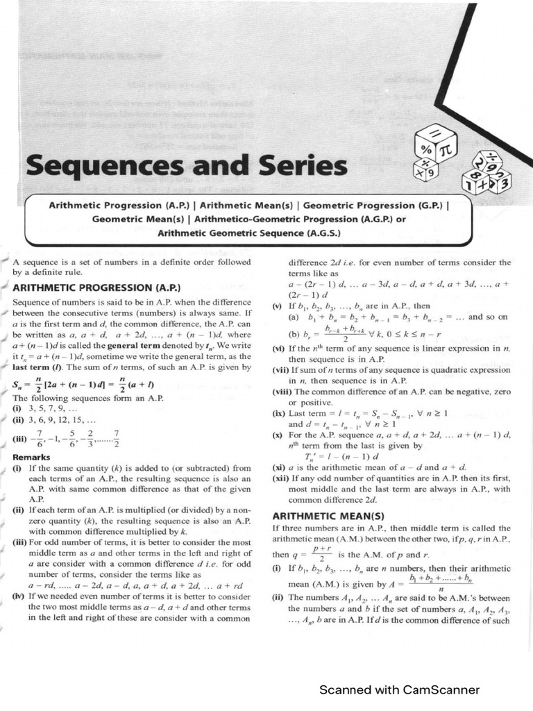 Sequences and Series-2 | PDF
