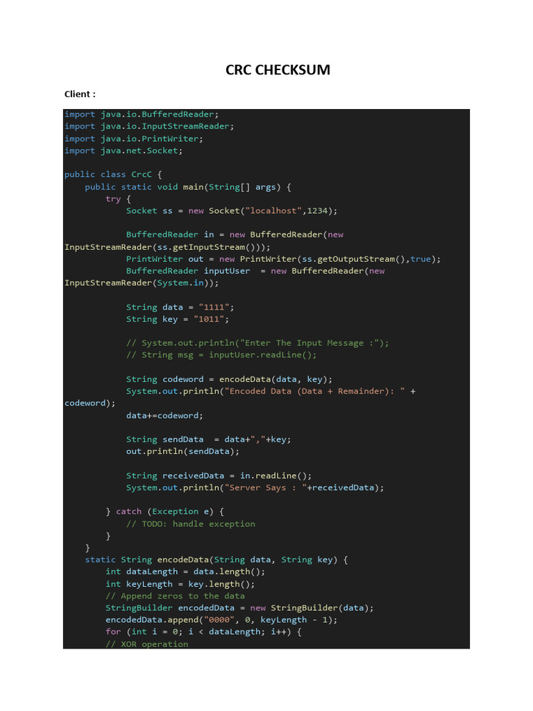 File Crc Checksum | PDF