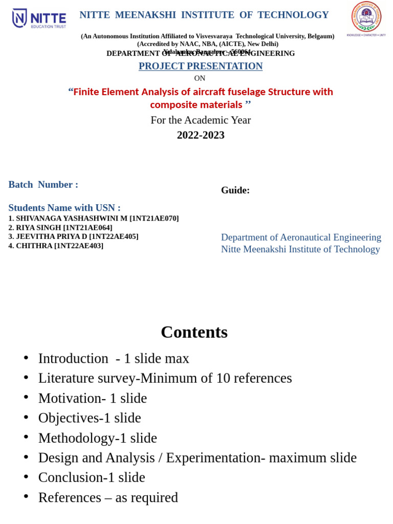 Finite Element Analysis of Aircraft Fuselage Structure With Composite ...