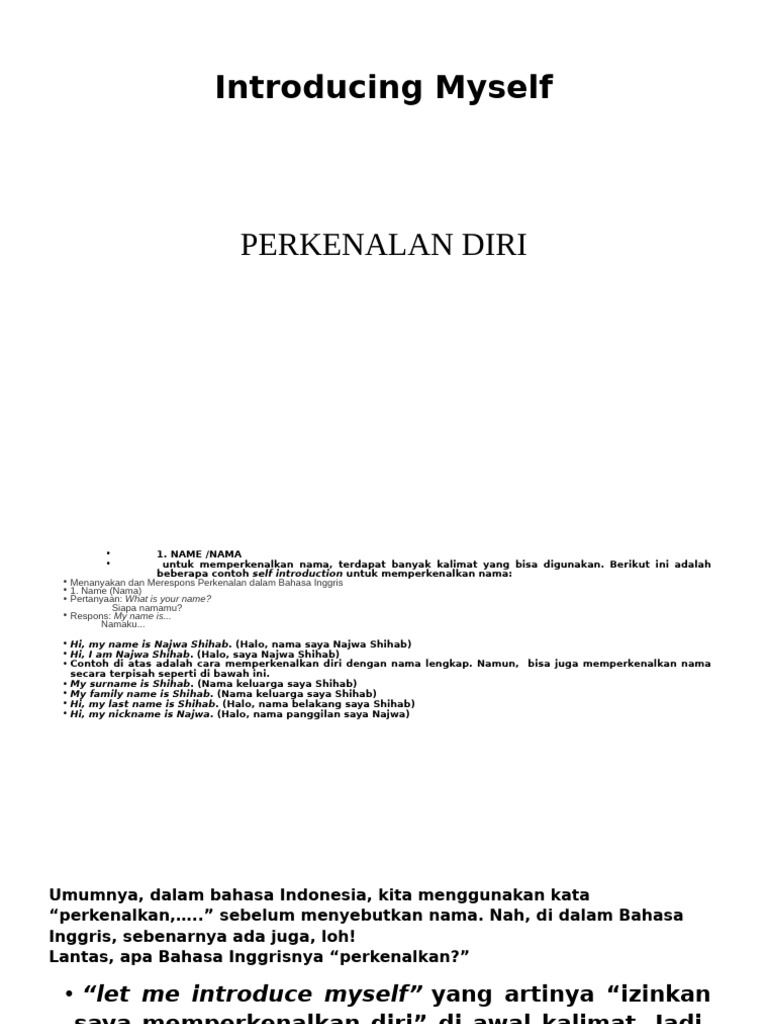 Introducing Myself - PPTX - 20241017 - 135258 - 0000 | PDF