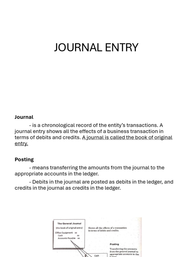 Journal Entry | PDF