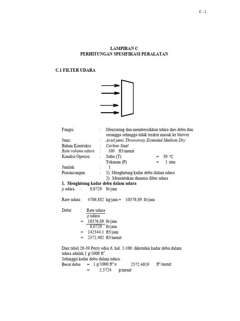 Lampiran C Spek Alat | PDF