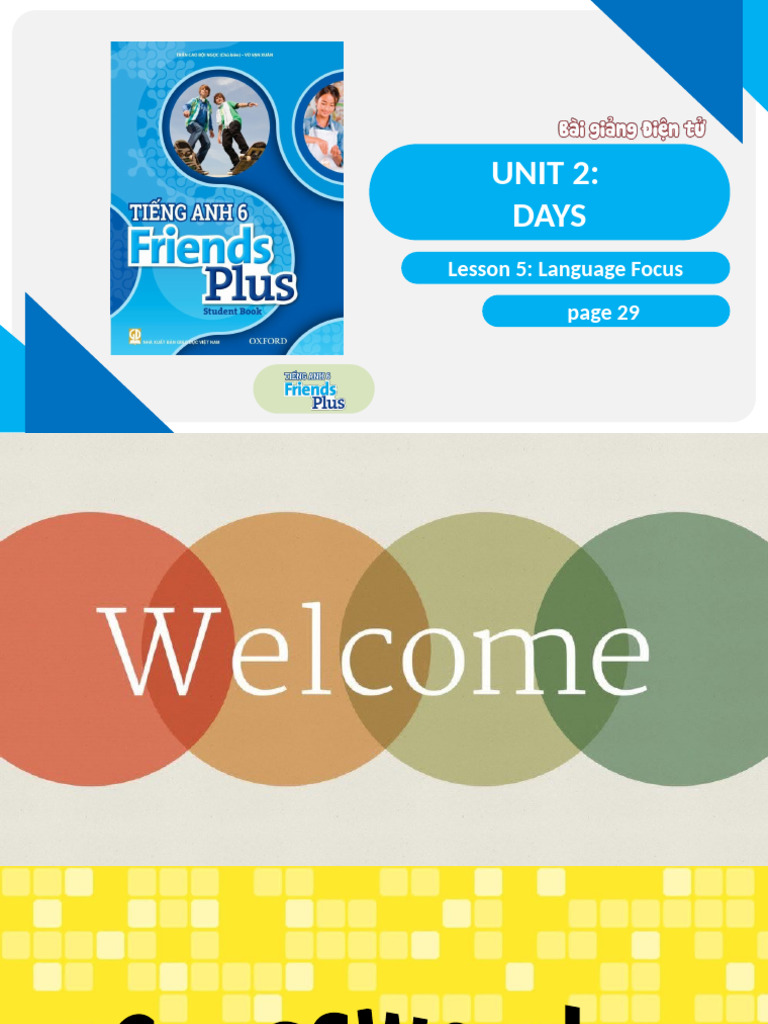 Tiếng Anh 6 Friends Plus - Ppt - Unit 2 - Lesson 5 | PDF