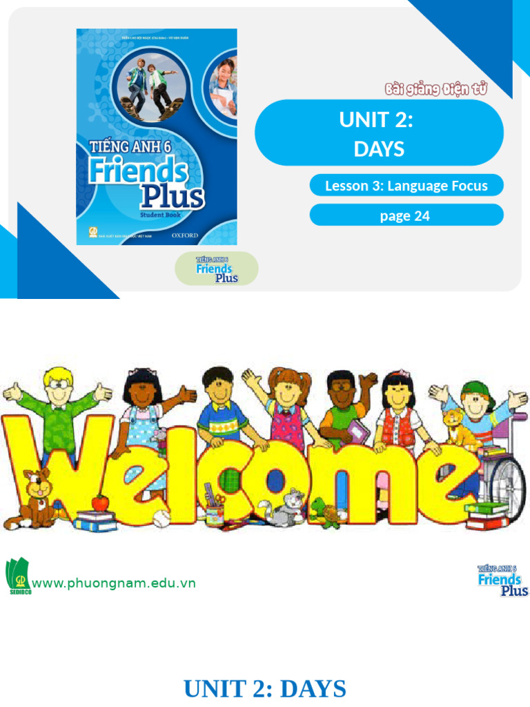 TIẾNG ANH 6 FRIENDS PLUS - PPT - UNIT 2 - LESSON 3 | PDF