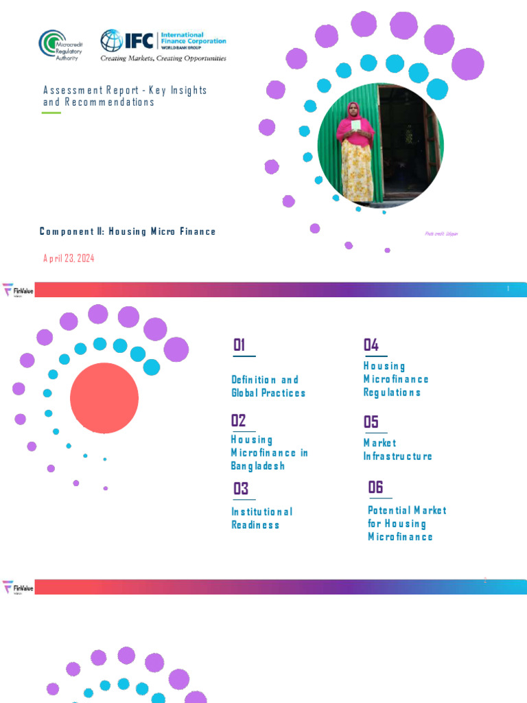 Housing Microfinance Dissemination - Final | PDF