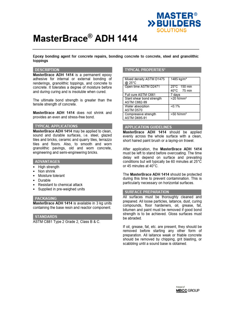 masterbrace-adh-1414-tds | PDF