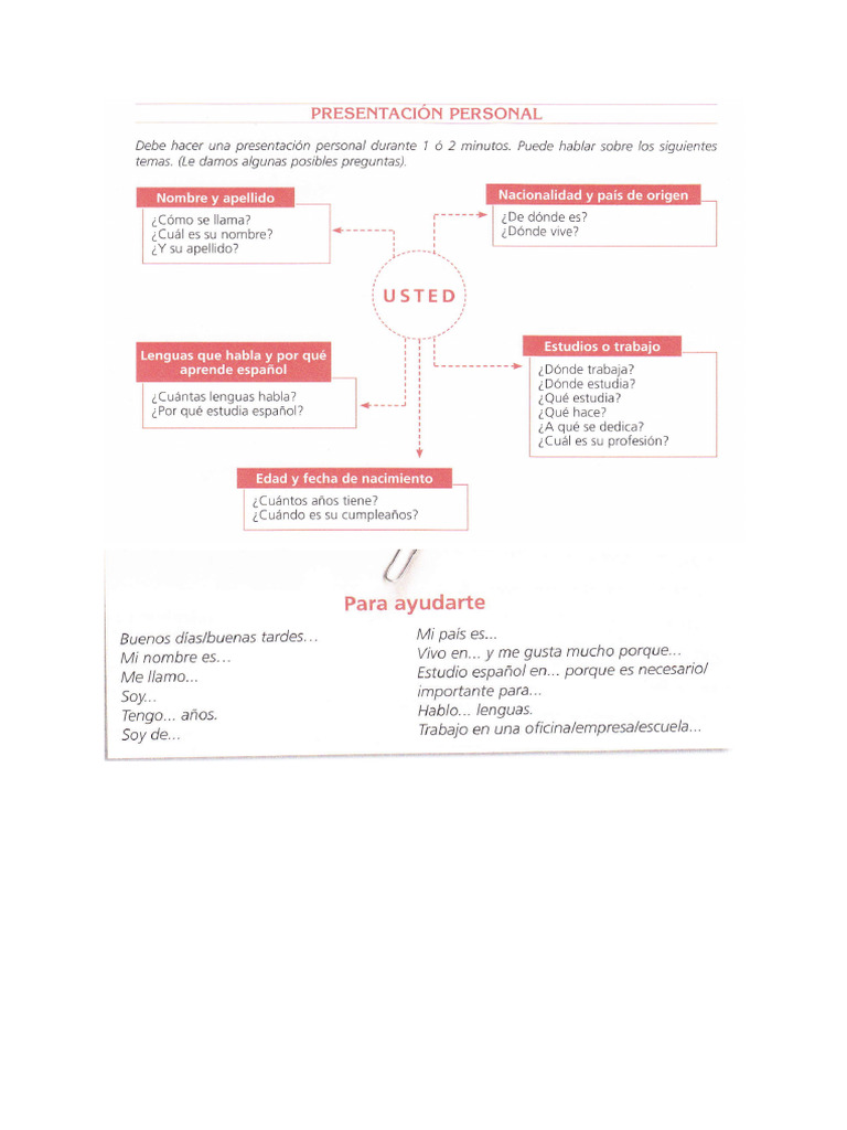 Oral y Escrito A1 | PDF