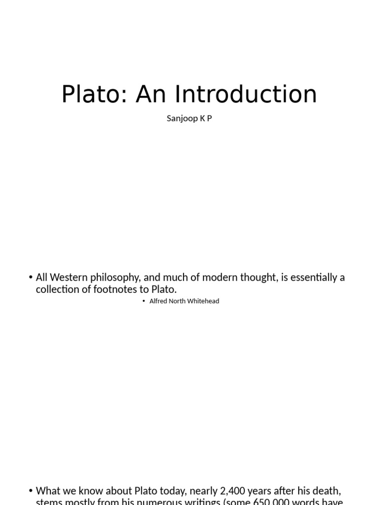 Plato | PDF