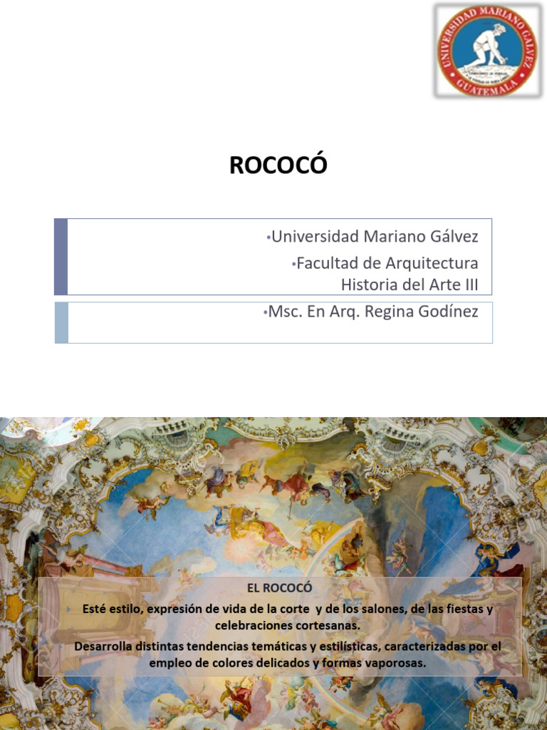 Semana 9 Rococó | PDF