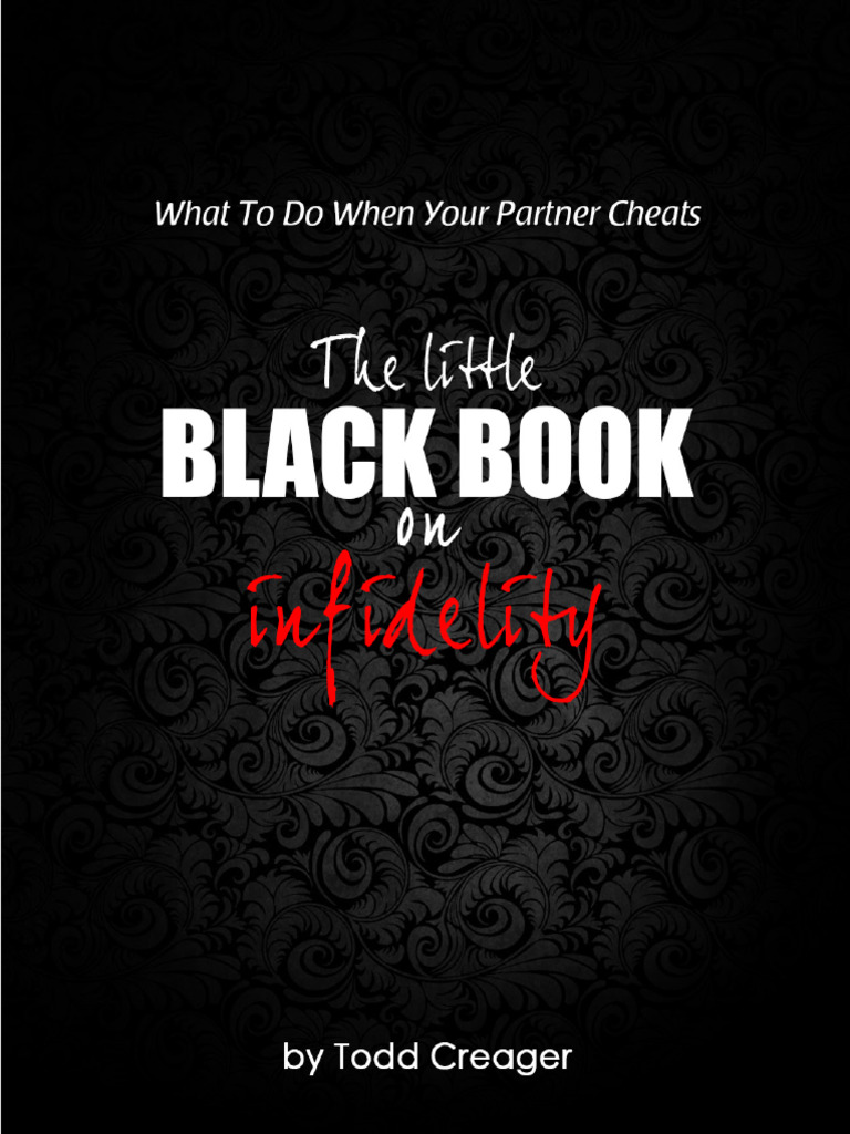 The Little Black Book On Infidelity Revised | PDF