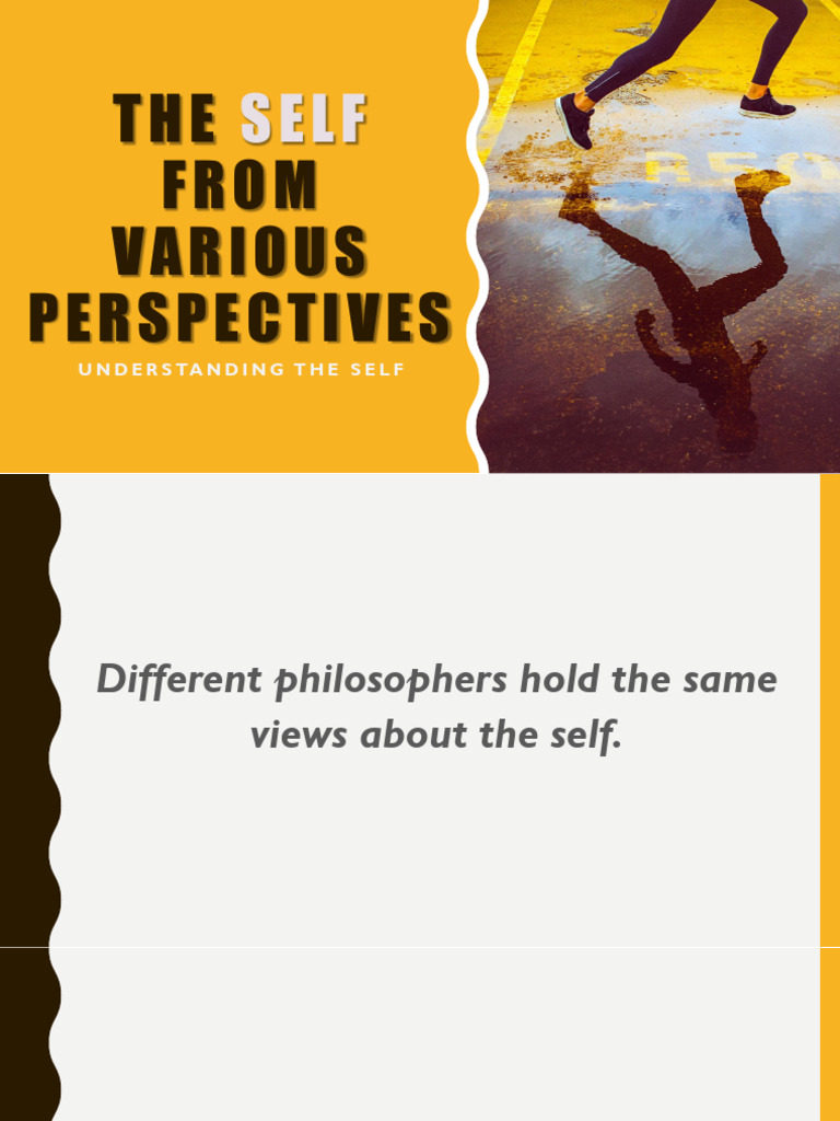 The Self From Various Perspectives | PDF
