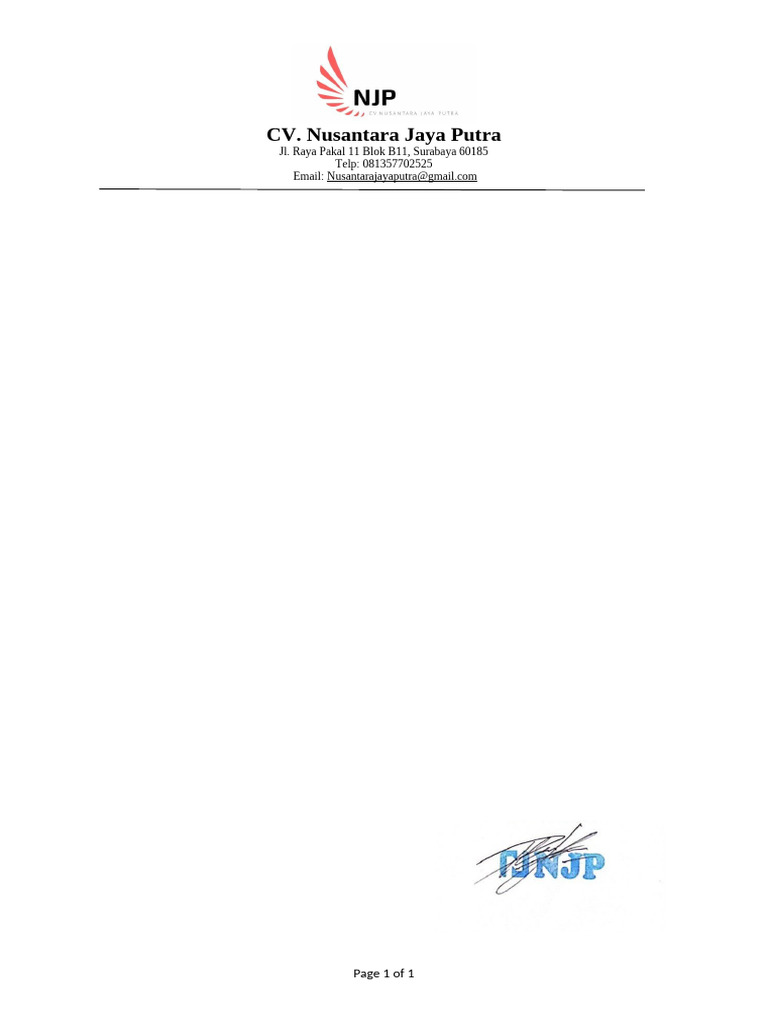 NJP - Kop Surat | PDF