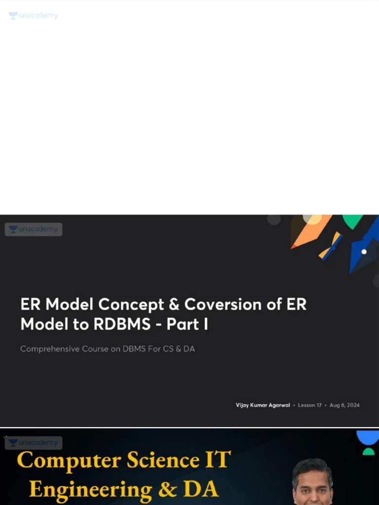 ER Model Concept Coversion of ER Model To RDBMS Part I With Anno | PDF