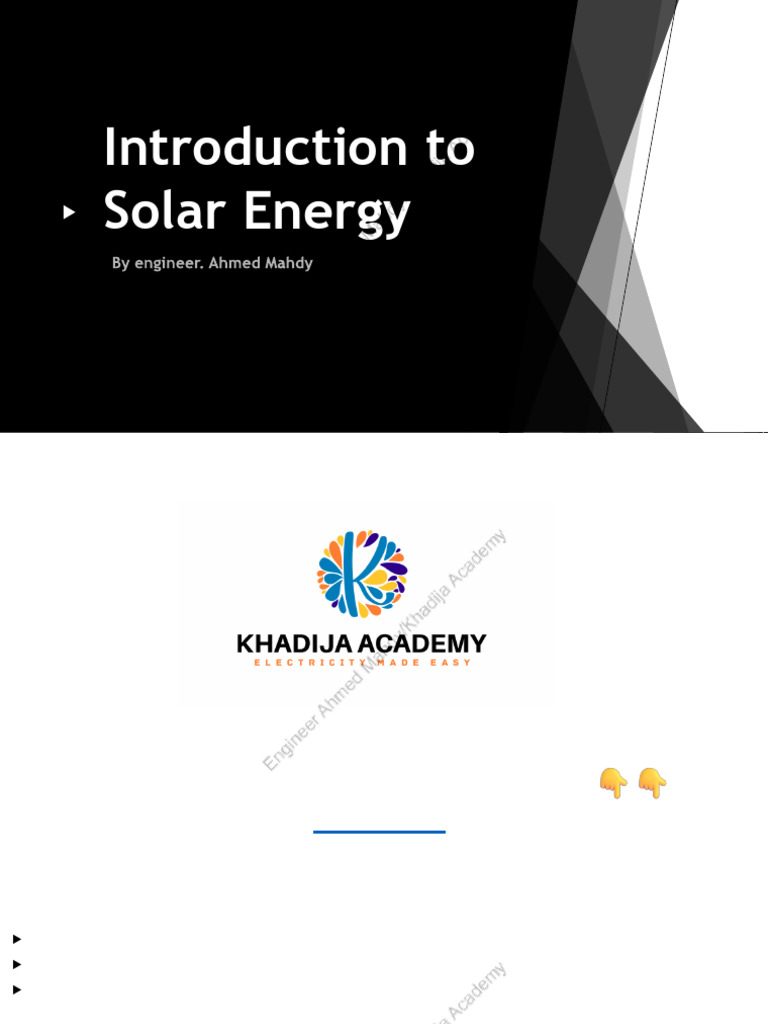 Chapter 1- Basics of PV Systems | PDF Chapter 1- Basics of PV Systems | PDF