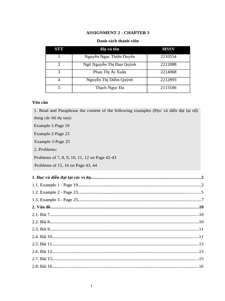 AssignmentChapter3 Group06.L02.Forecasting | PDF