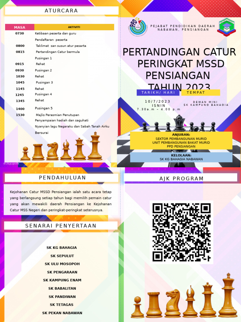 Template Buku Program Percuma Tema Belbagai Bentuk Warna Warni ...