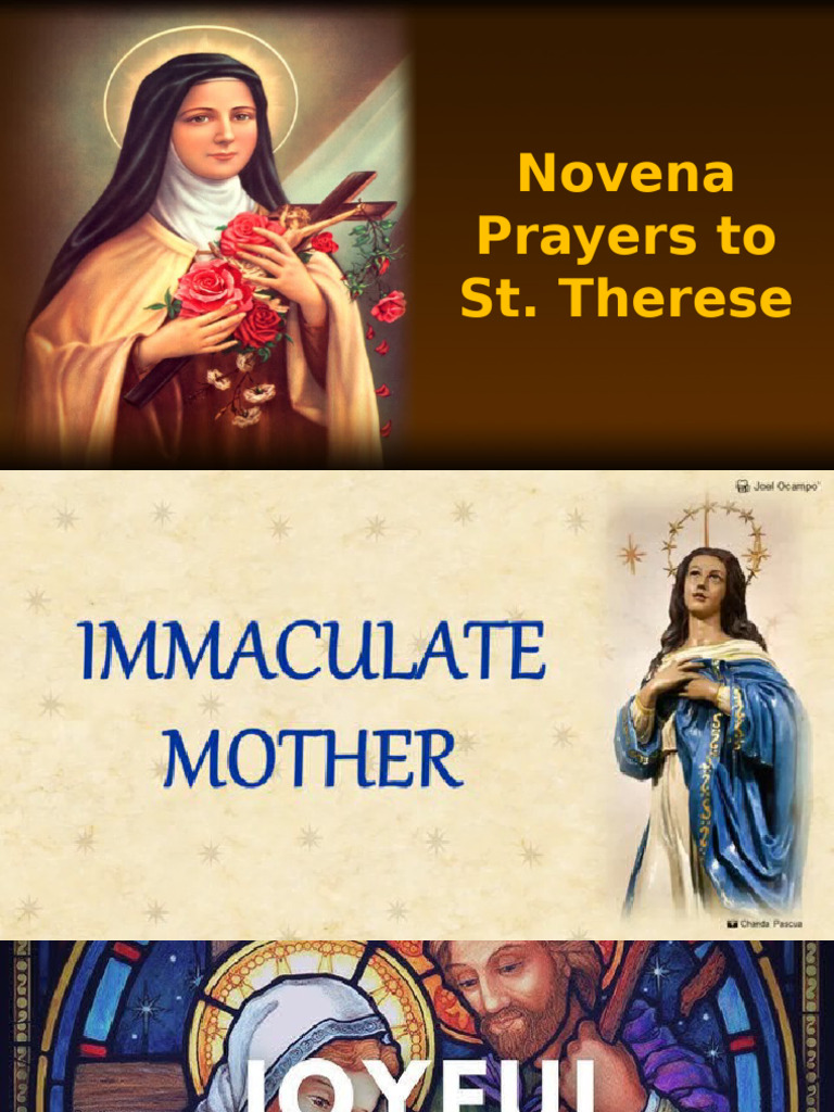 Novena To St. Therese Day 1 & 2 | PDF