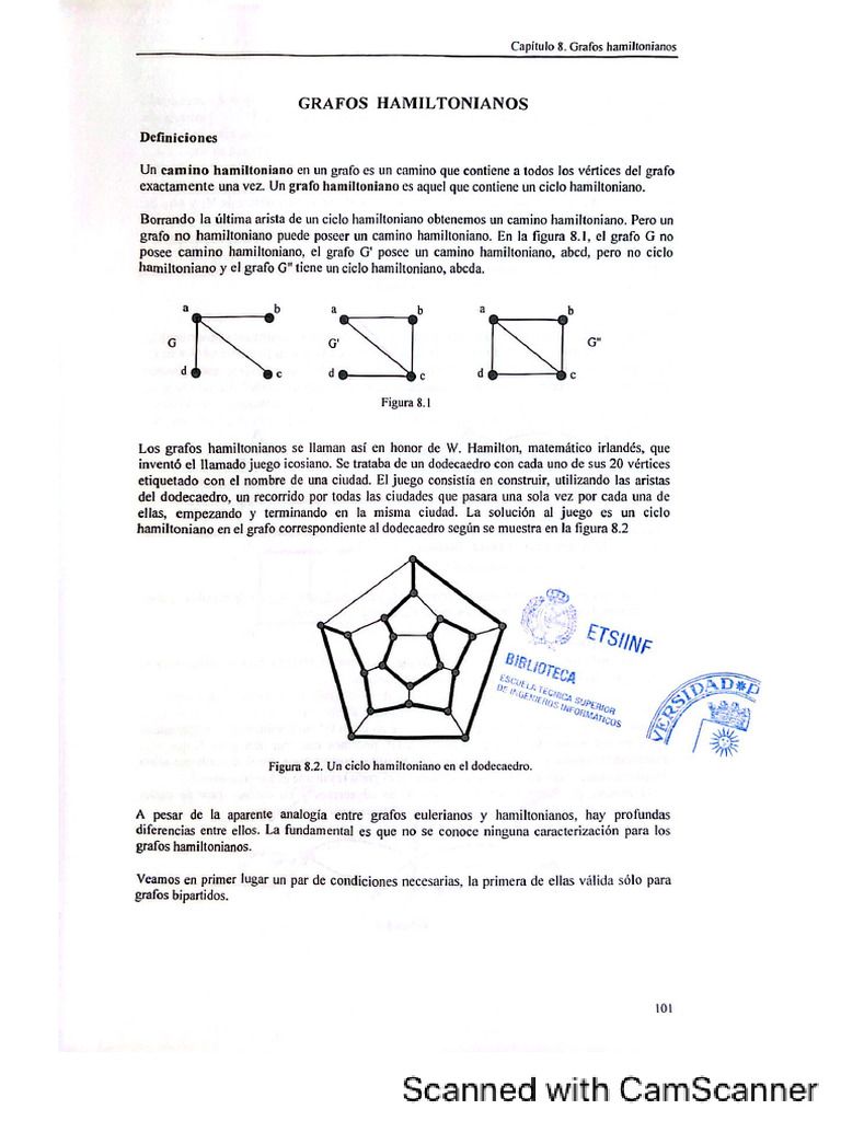 T8 Grafos Hamiltonianos | PDF