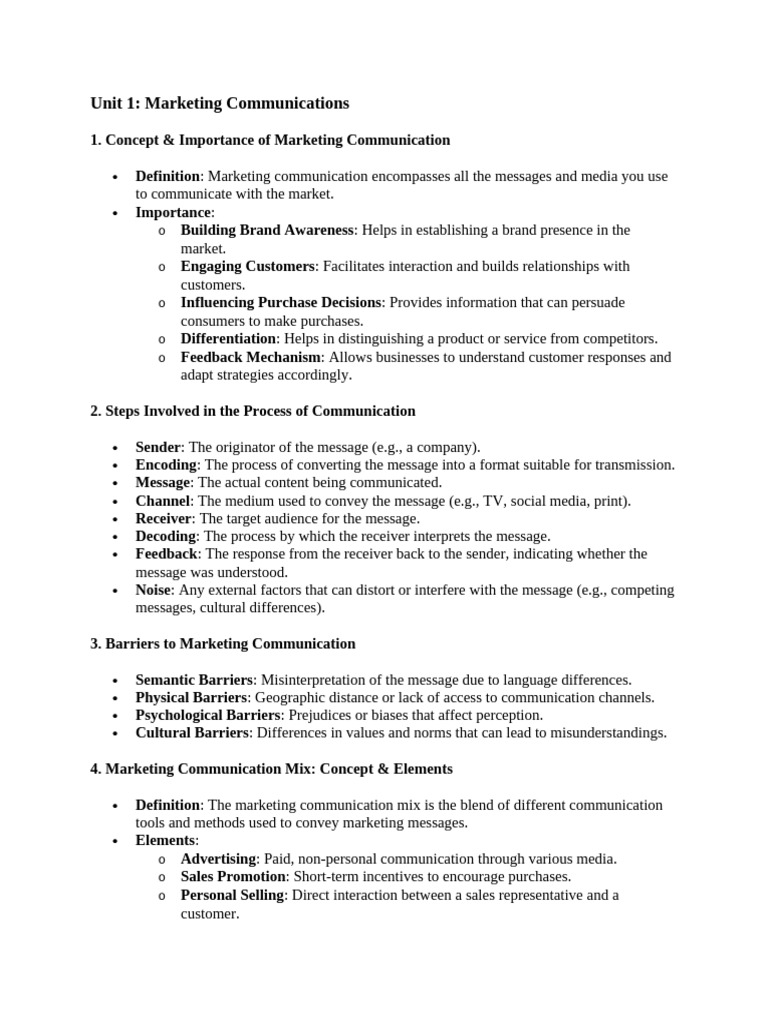 MARKETING COMMUNICATIONS | PDF