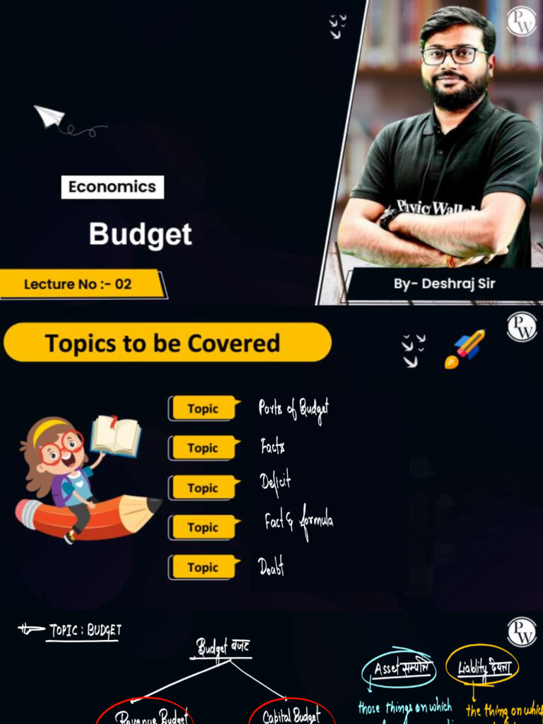 Budget - Lecture 02 | PDF Budget - Lecture 02 | PDF