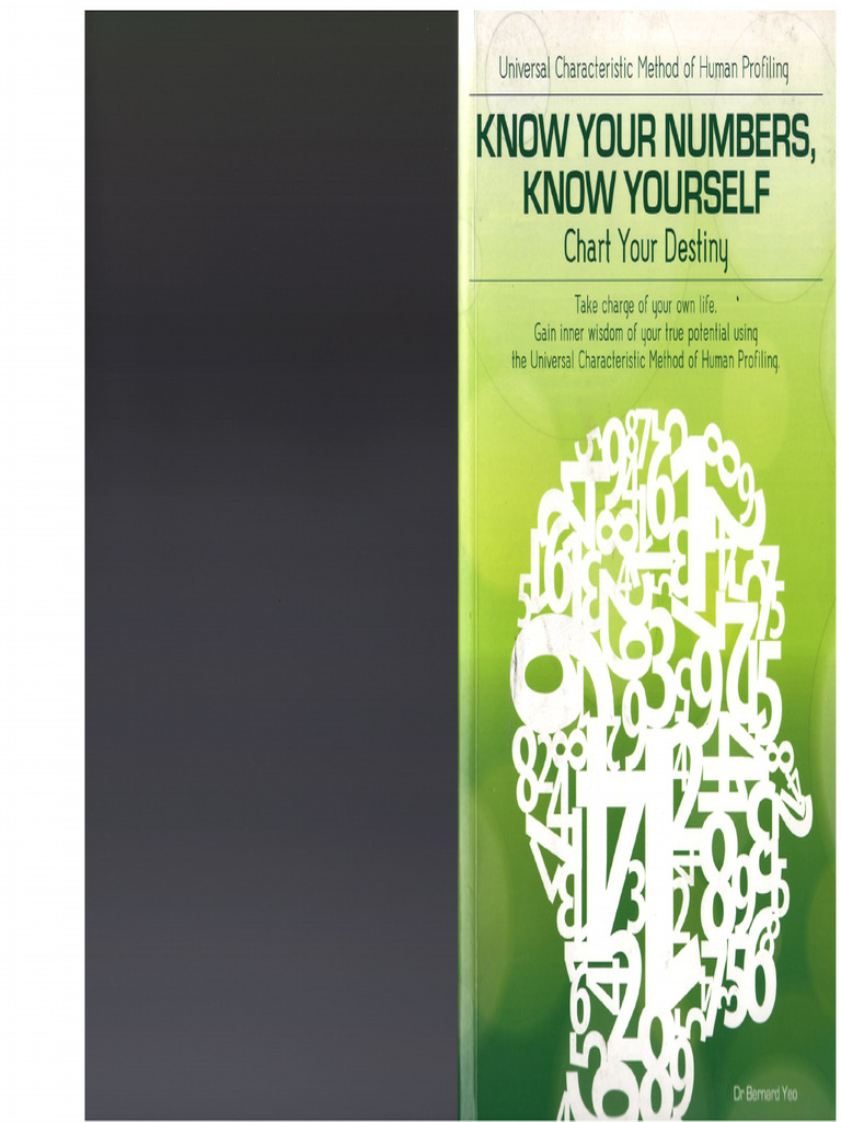 Know Your Numbers Know Yourself | PDF