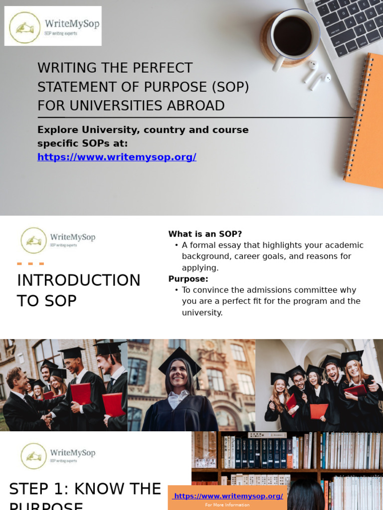 Writing The Perfect Statement of Purpose (SOP) For Universities Abroad ...
