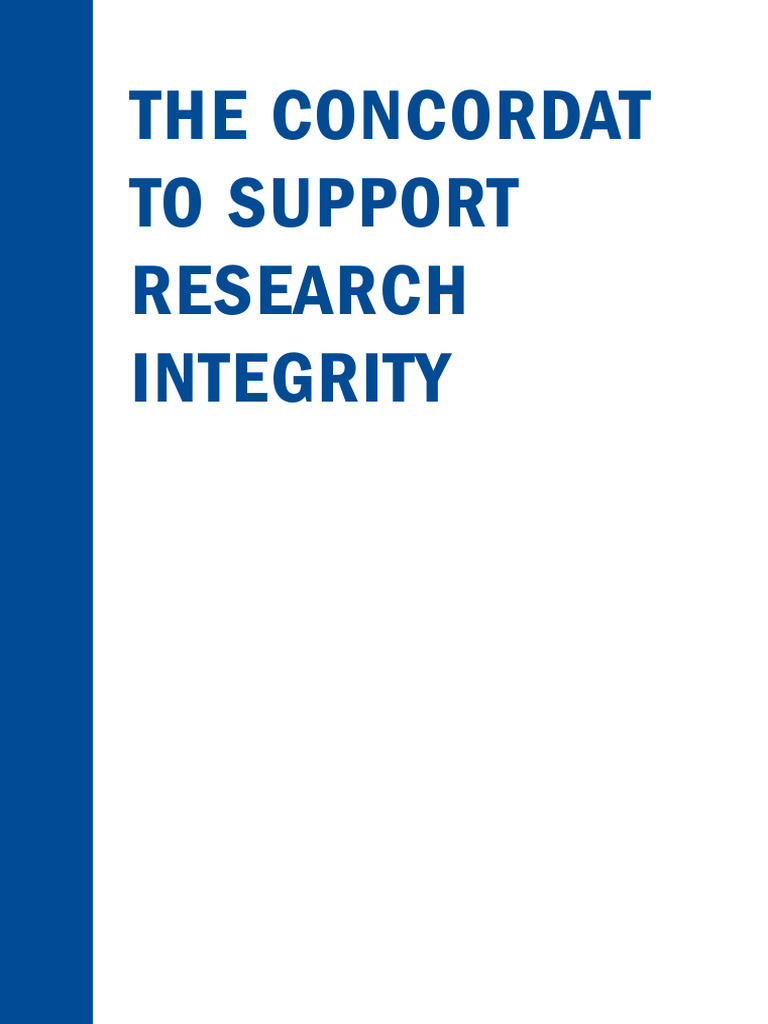 2updated FINAL The Concordat To Support Research Integrity | PDF