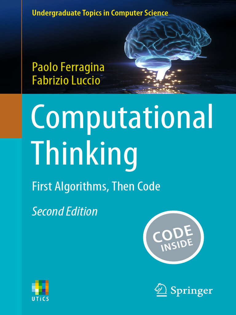 Computational Thinking First Algorithms 2nd | PDF