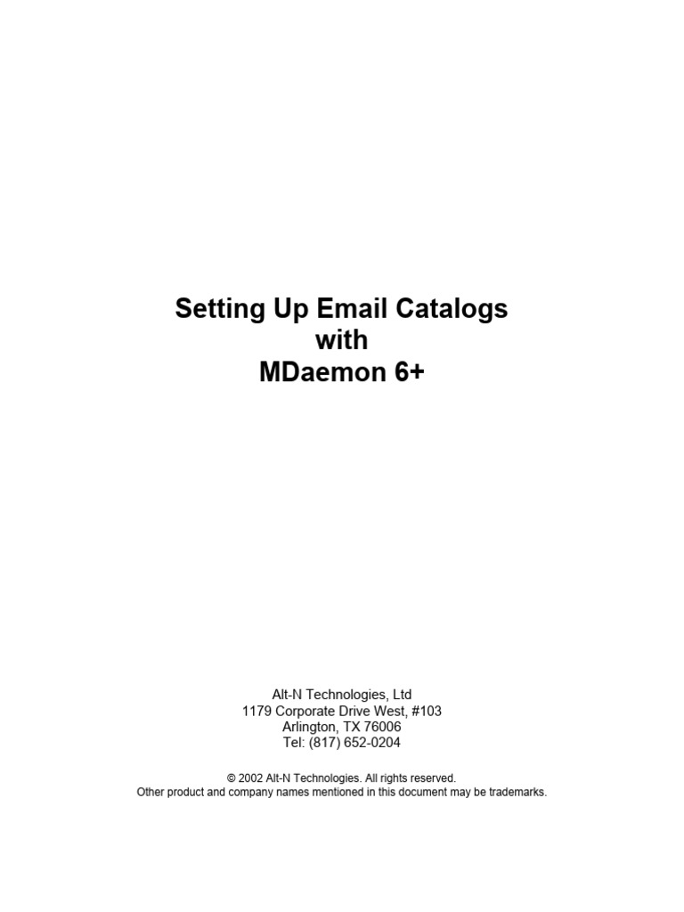 Catalogs | PDF