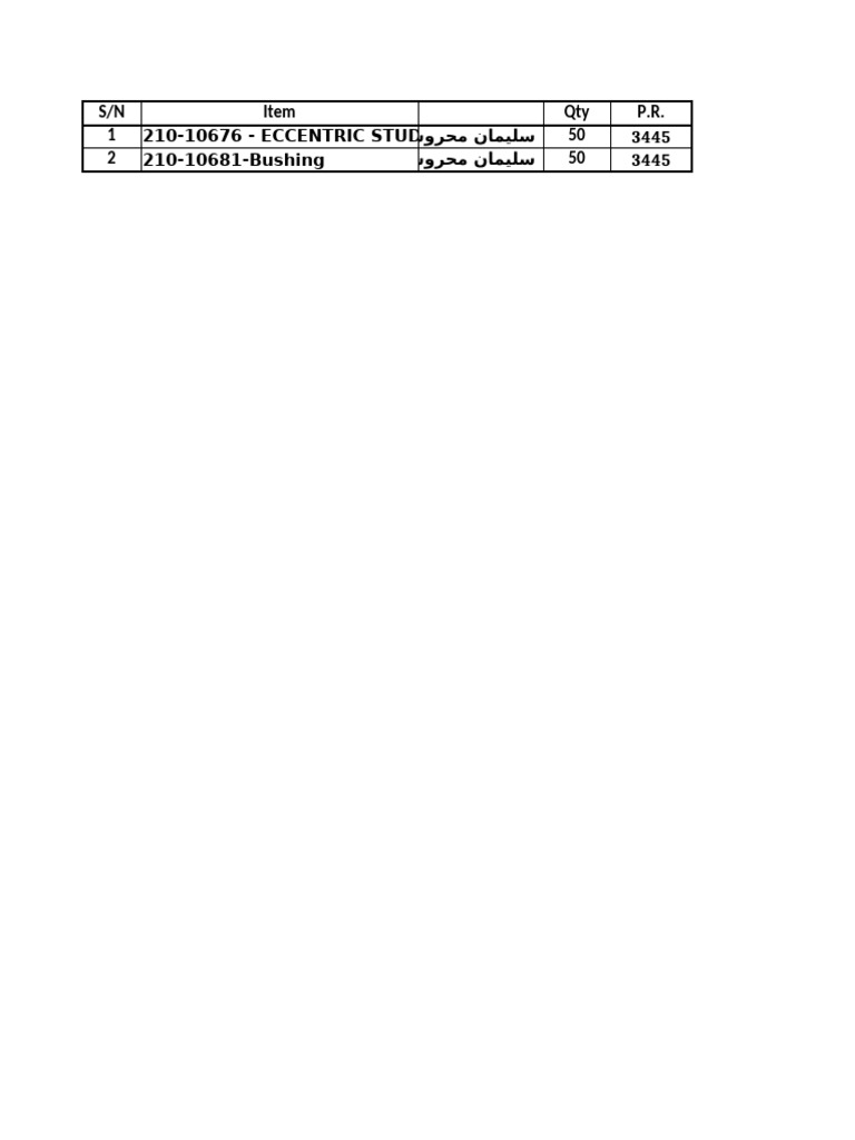 210-10676 - Eccentric Stud | PDF