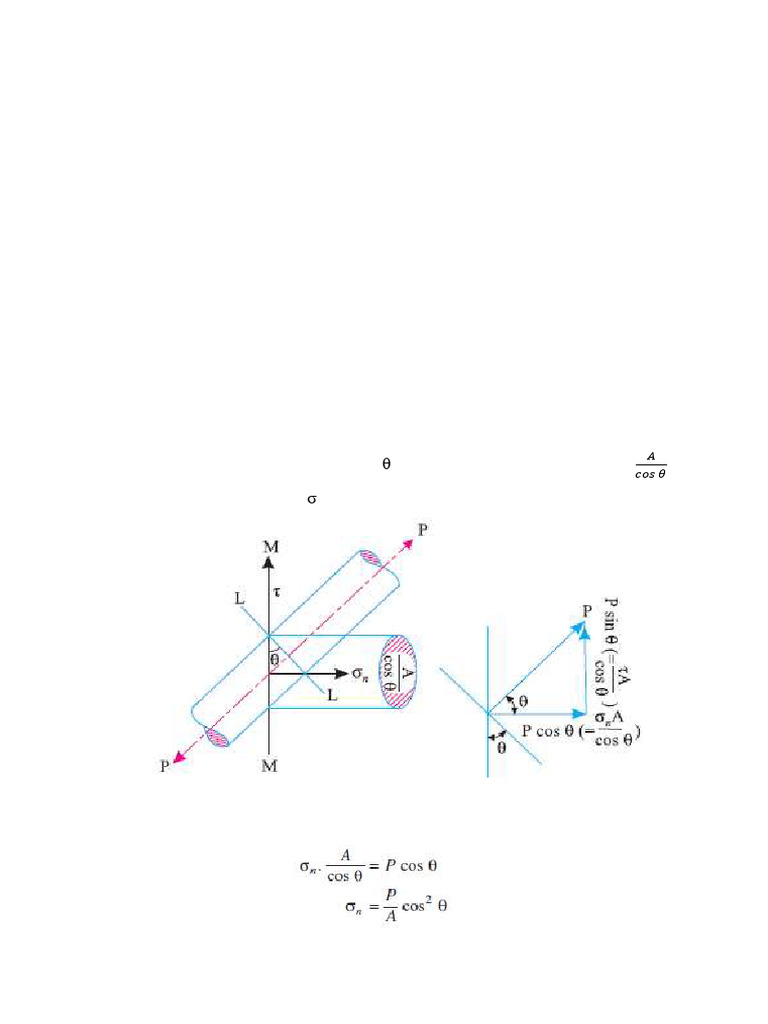 Principal Stresses and Strains | PDF