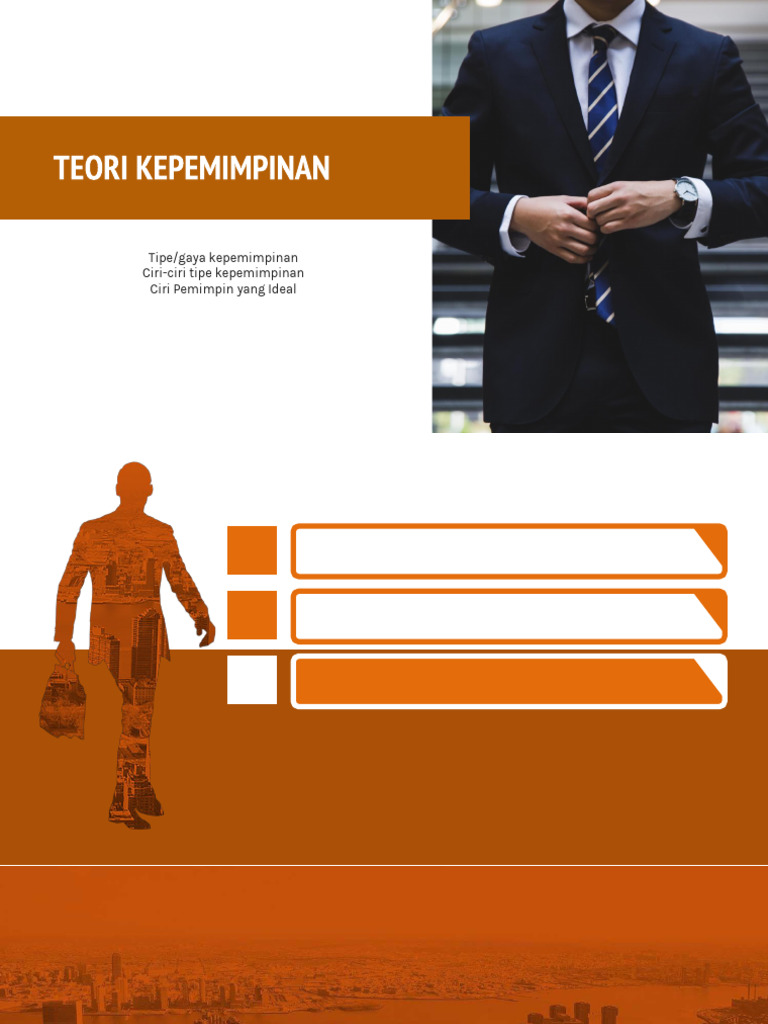 MATERI - Teori Kepemimpinan | PDF
