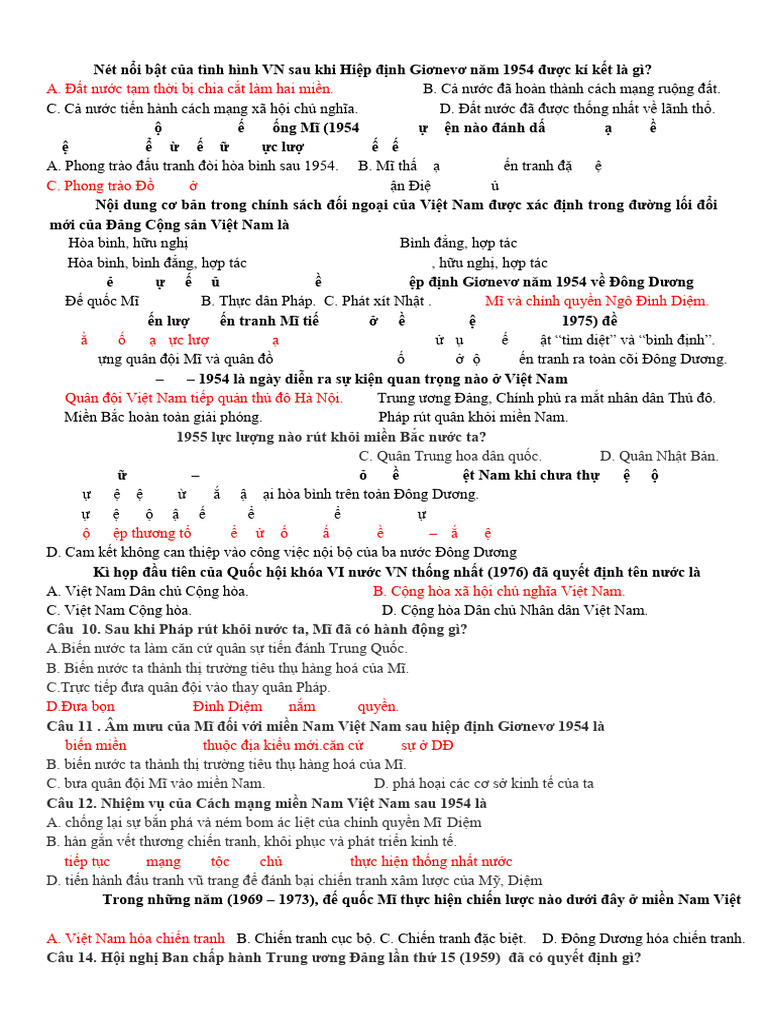 Kt Giua Ky II Lop 12 | PDF