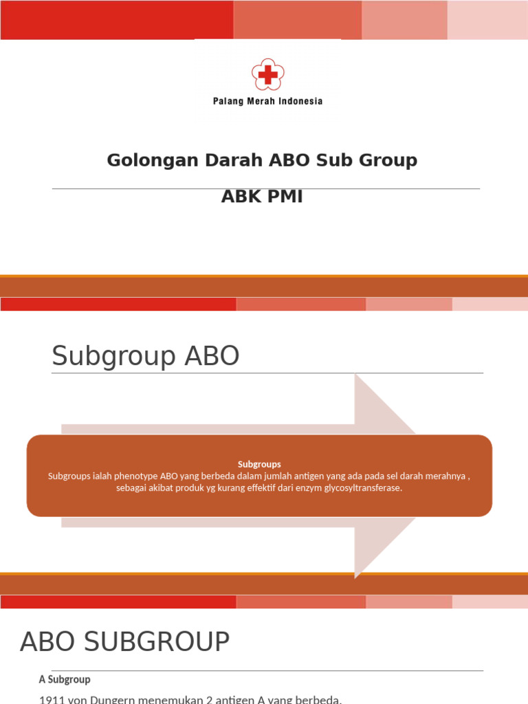 Golongan Darah ABO Sub Group | PDF | Wellness