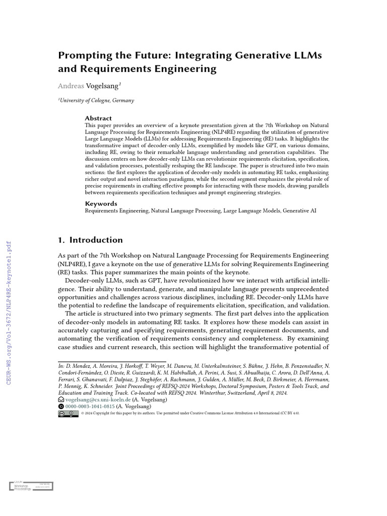 NLP4RE Keynote1 | PDF